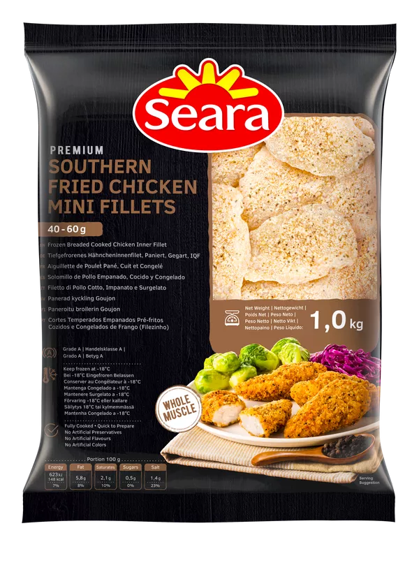 Seara Southern Fried Mini Fillet 1kg – Millbrook Foods Market