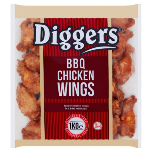 Diggers BBQ Wings 1kg – Millbrook Foods Market