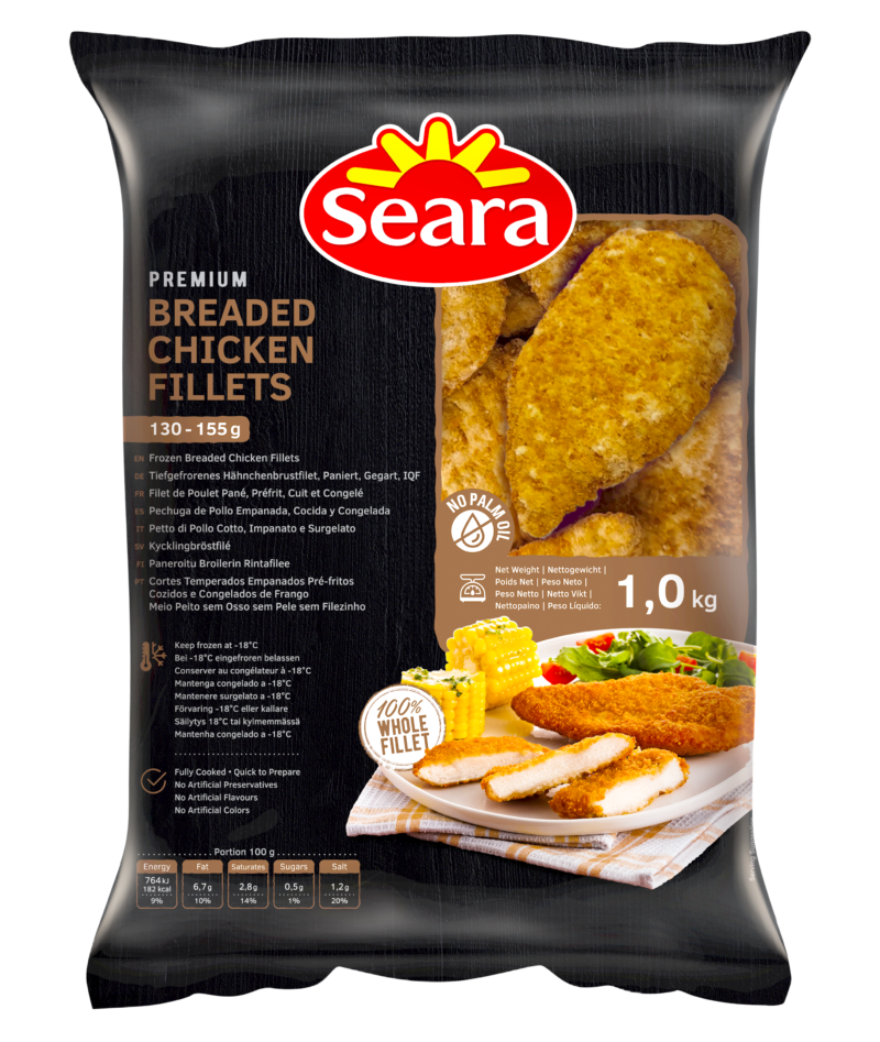 Seara Breaded Chicken Fillet 1kg – Millbrook Foods Market