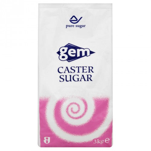 Gem Caster Sugar 3kg – Millbrook Foods Market